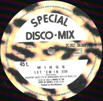 Paul McCartney & Wings - Let 'Em In Vinyl buy new and used at ...