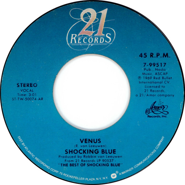 Shocking Blue Venus Vinyl - Discrepancy Records