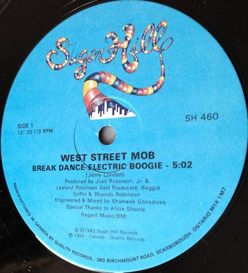 West Street Mob - Break Dance-Electric Boogie Vinyl buy new and used at ...