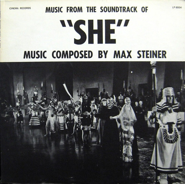 The Hollywood Cinema Orchestra Music From The Soundtrack Of "She" Vinyl ...
