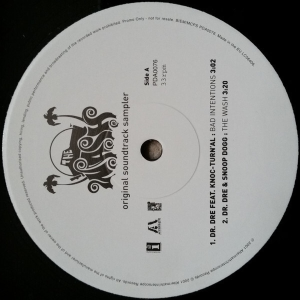 Various The Wash (Original Soundtrack Sampler) Vinyl - Discrepancy Records