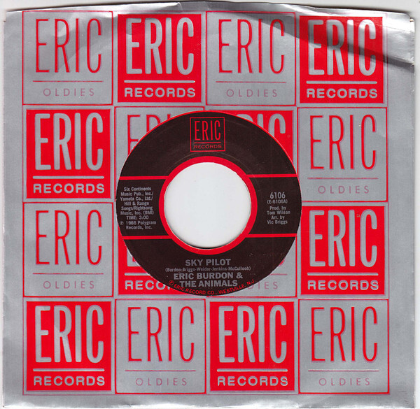 Eric Burdon & The Animals Sky Pilot / Don't Bring Me Down Vinyl ...