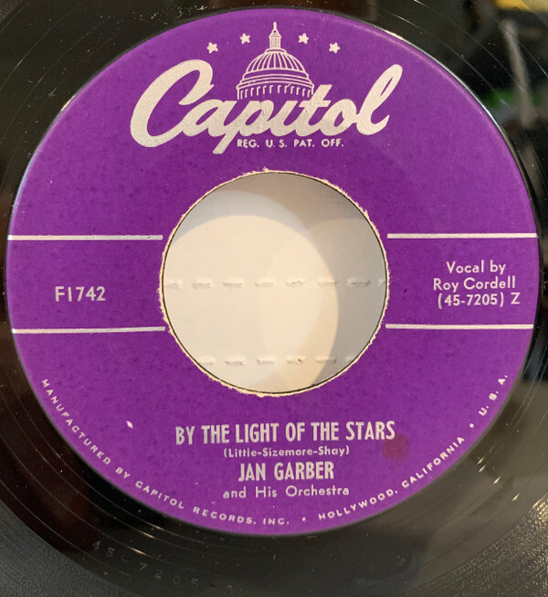 Jan Garber And His Orchestra By The Light Of The Stars / Dimples And ...