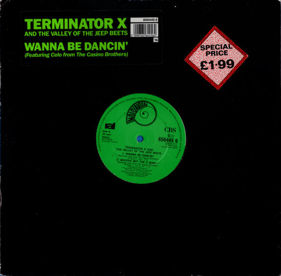 Terminator X Wanna Be Dancin' / Buck-Whylin' Vinyl - Discrepancy Records