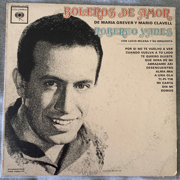 Roberto Yanes;Lucio Milena Y Su Orquesta - Boleros De Amor De Mar├¡a ...