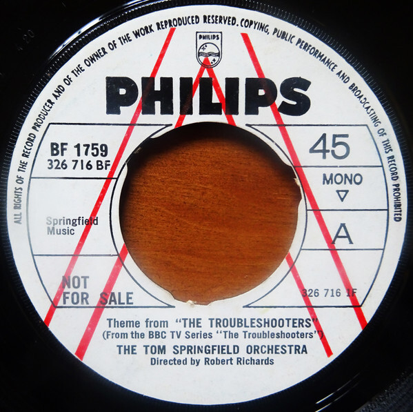 The Tom Springfield Orchestra - Theme From 'The Troubleshooters' (From ...