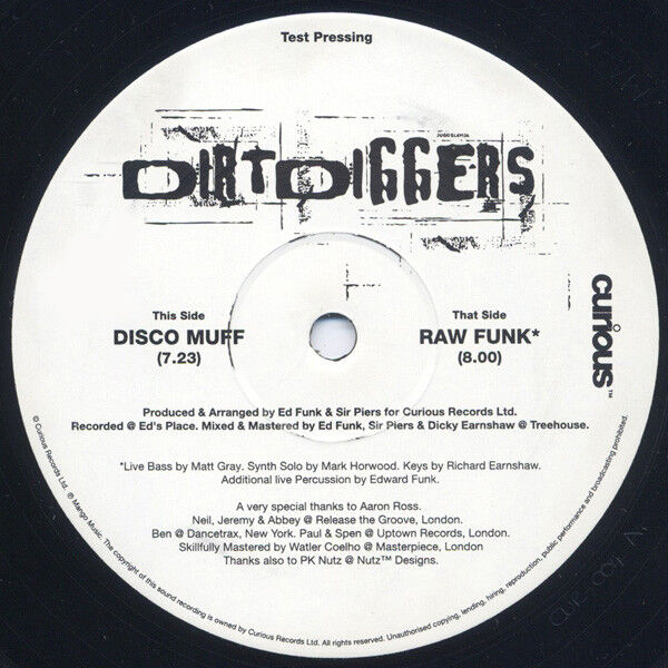 DirtDiggers - Disco Muff / Raw Funk - VINYL buy new and used at ...