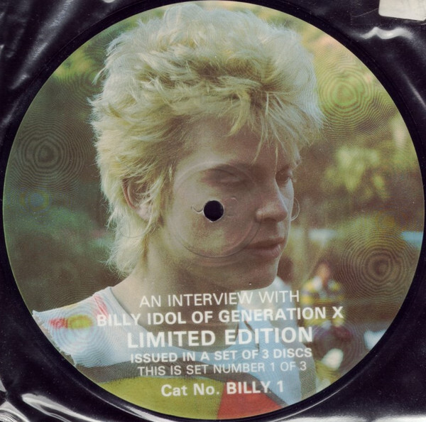 Billy Idol / Generation X (4) An Interview With Billy Idol Of ...