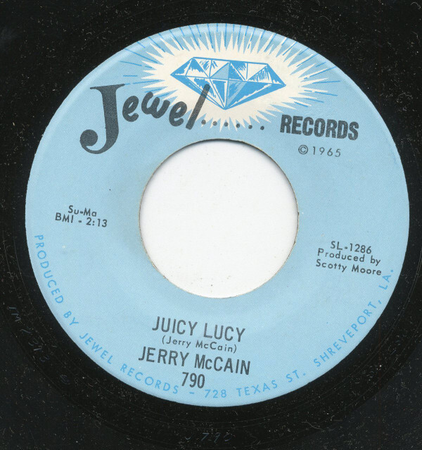 Jerry McCain Juicy Lucy Vinyl - Discrepancy Records