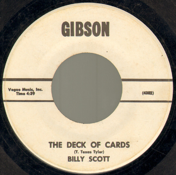 Billy Scott (7) / Helen And Billy Scott The Deck Of Cards Vinyl ...