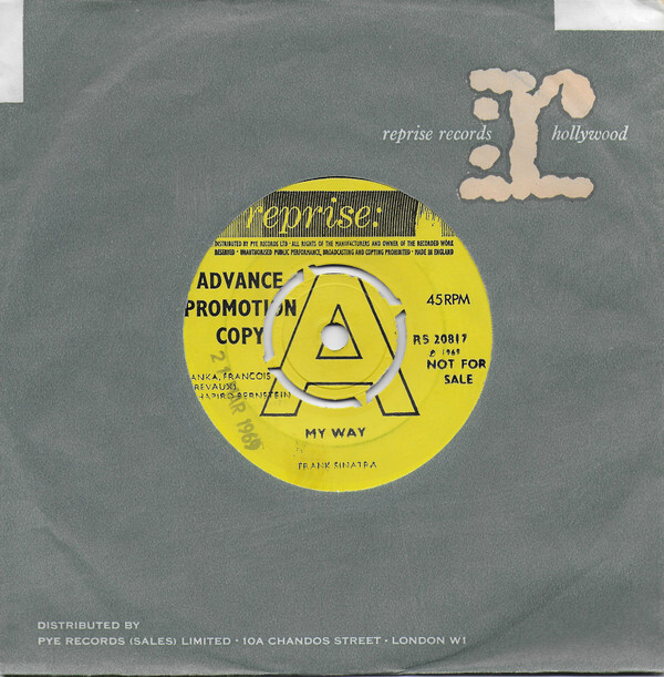 Frank Sinatra - My Way / Blue Lace Vinyl buy new and used at ...